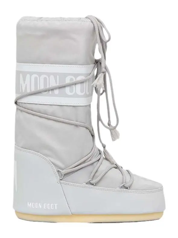 Moon Boot Icon Nylon Boots - Grey