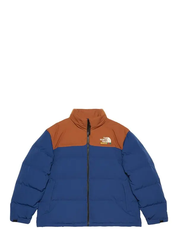 Gucci X The North Face Down Jacket - Blue