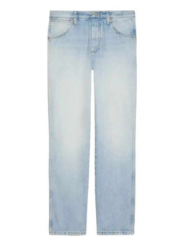 Gucci Straight Leg Jeans - Blue