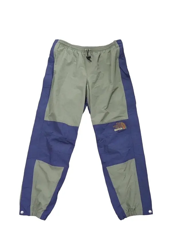 Gucci X The North Face Color Blocked Pants - Green