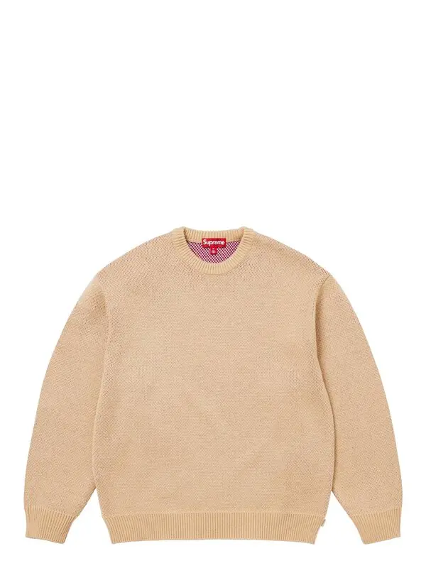 Supreme X Spitfire Knitted Pullover Sweater - Tan