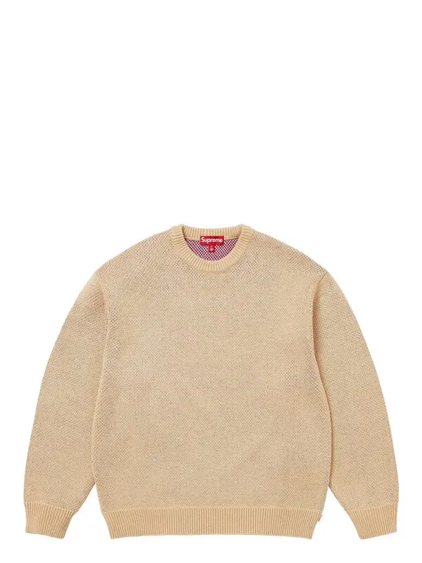 Supreme X Spitfire Knitted Pullover Sweater - Tan