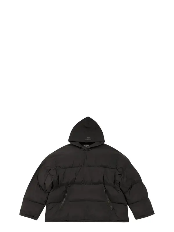 Balenciaga Sporty B Puffer Jacket - Black