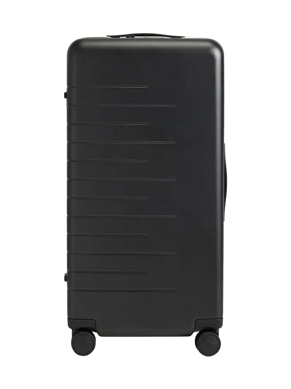 Quince Trunk Check-in Suitcase - Black