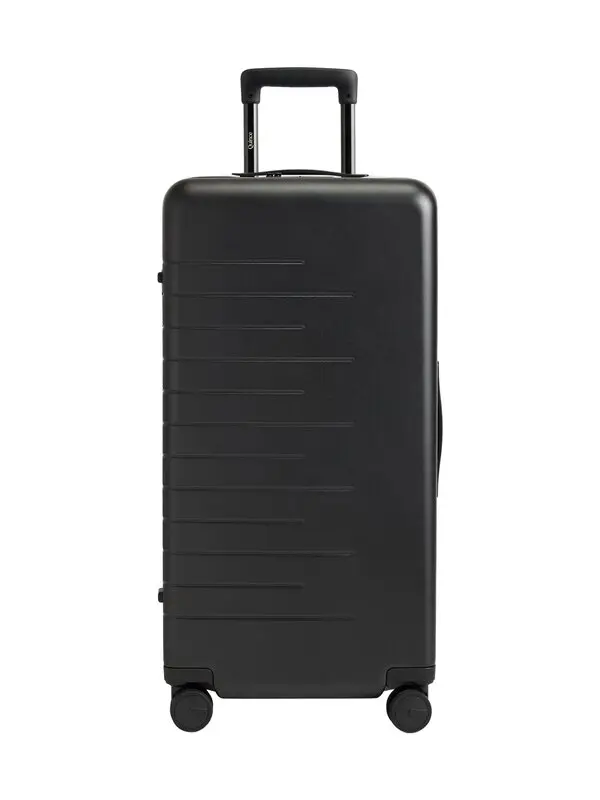 Quince Trunk Check-in Suitcase - Black