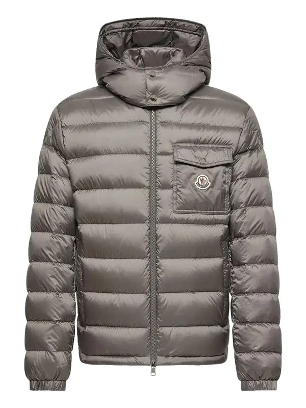 Moncler Quilted Down Hooded Jacket - Multicolor