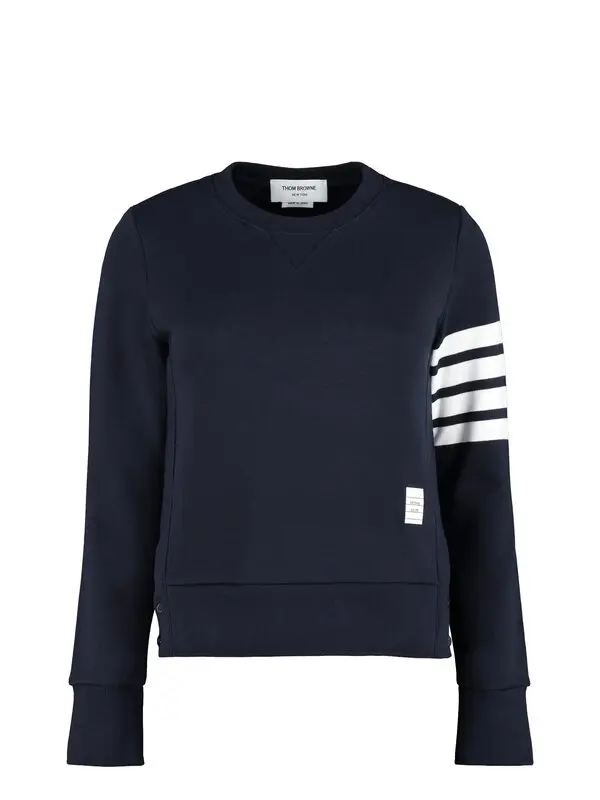 Thom Browne Classic Loopback 4-bar Sweatshirt - Blue