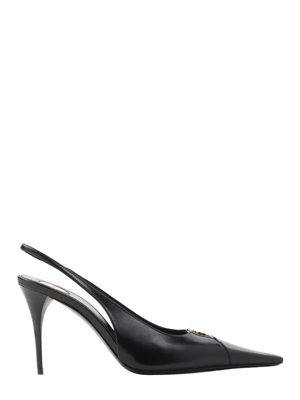 Saint Laurent 90mm High Heeled Pumps - Black