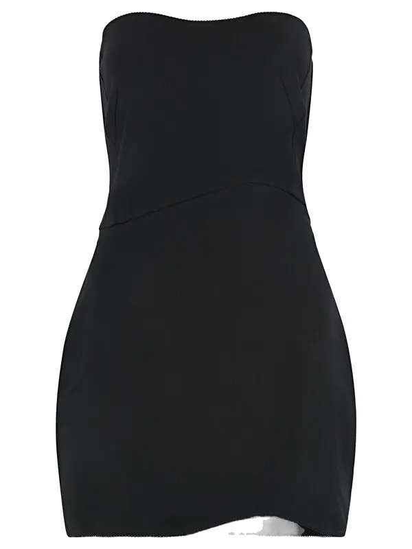 Anna October Sleeveless Tube Silhouette Dress - Black