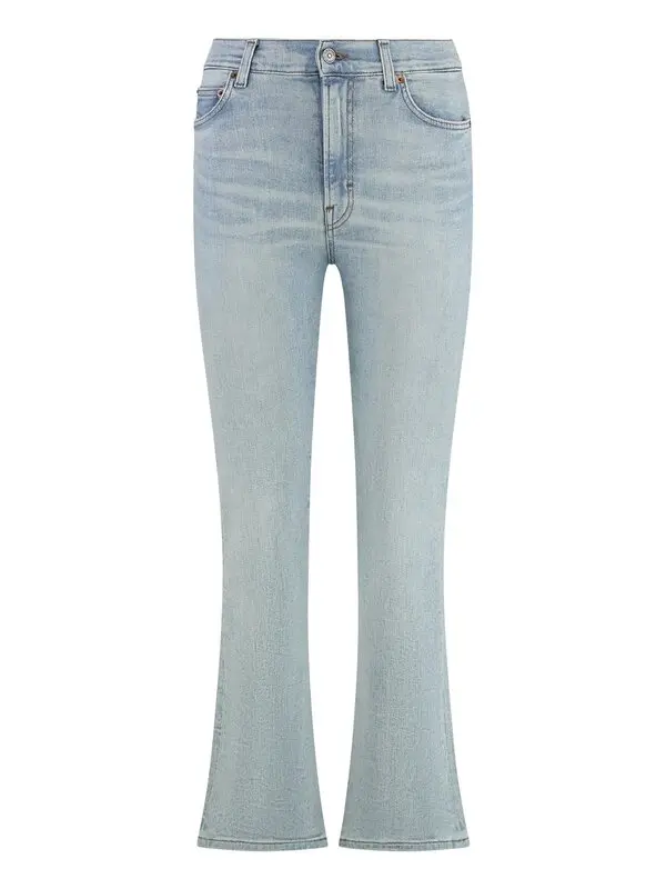 HAIKURE Formentera Flare Jeans - Denim