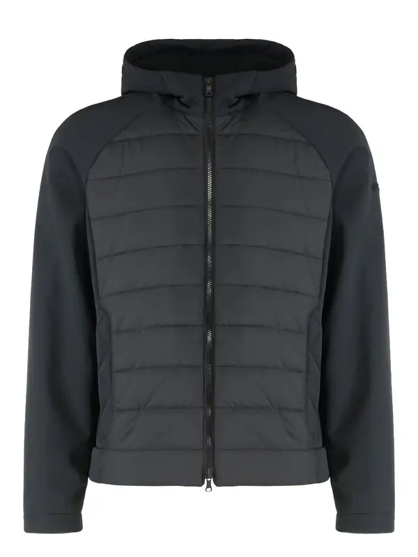 Paul & Shark Hooded Jacket - Black