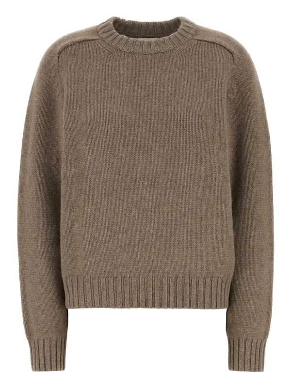 Khaite Mae Cashmere Sweater - Brown