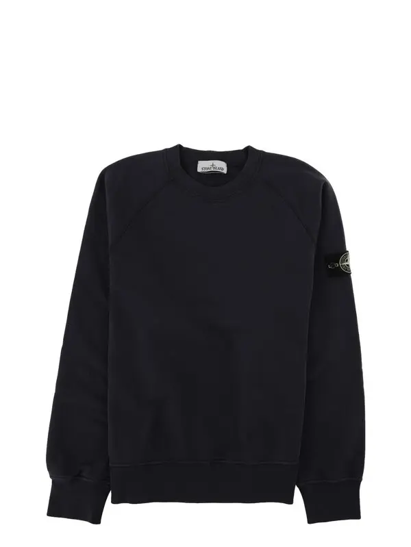 Stone Island Classic Cotton Sweatshirt - Blue