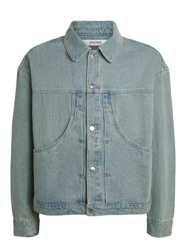ABOUT:BLANK Denim Trucker Jacket - Blue