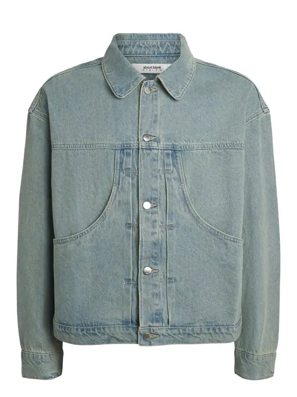 ABOUT:BLANK Denim Trucker Jacket - Blue