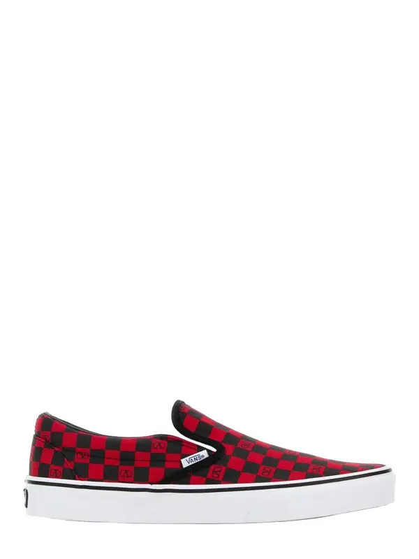 Valentino Garavani Printed Canvas Slip-on Sneakers - Multicolor