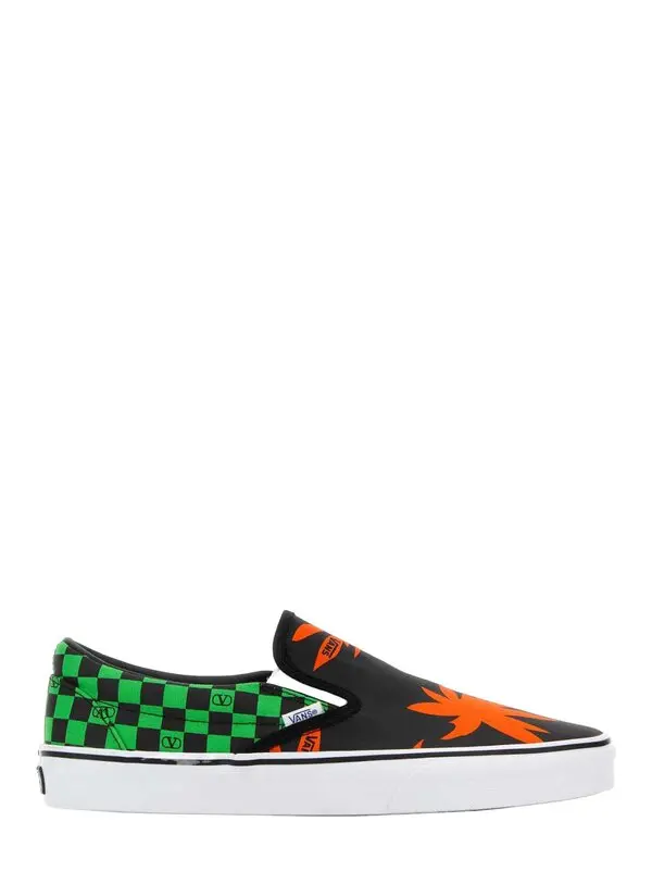 Valentino Garavani X Vans Classic Slip-on Printed Canvas Slip-ons - Multicolor