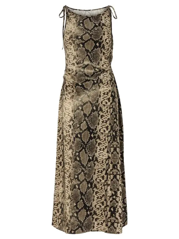 Acne Studios Sleeveless Printed Dress - Multicolor