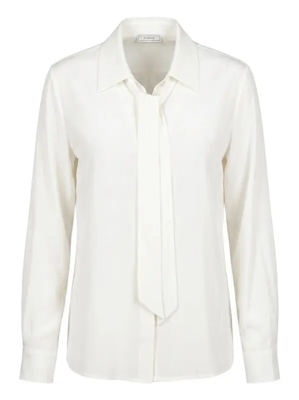 Peserico Cotton Shirt With Appliqué Detailing - Multicolor
