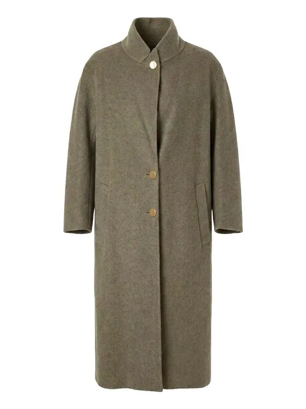 Alberta Ferretti Wool Coat - Multicolor