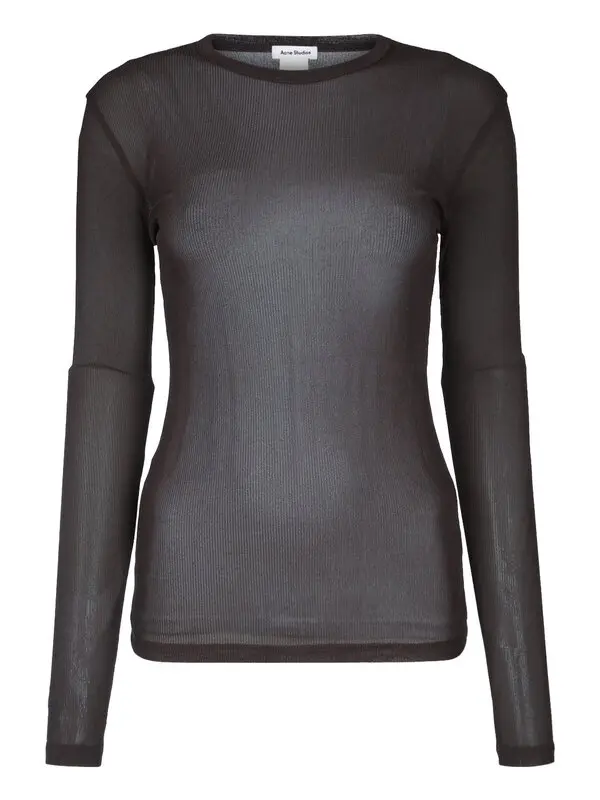 Acne Studios Long Sleeve Top - Multicolor