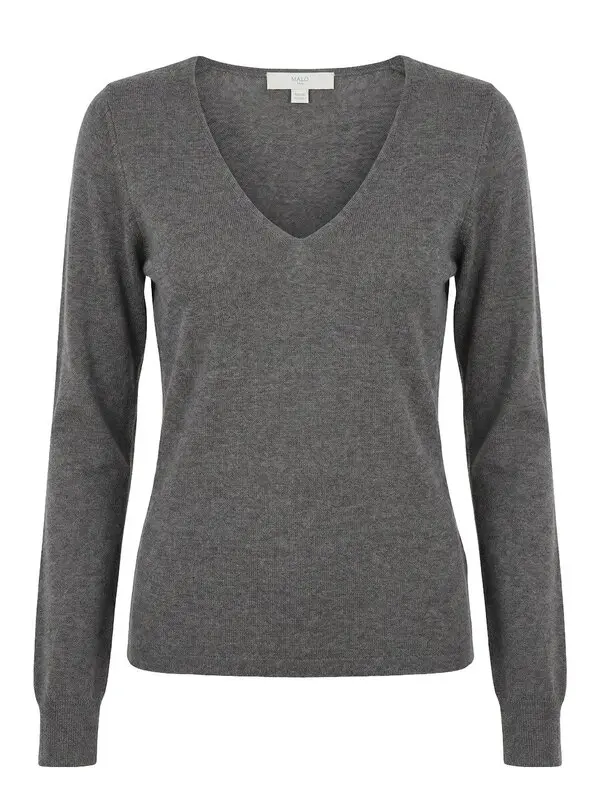 Malo V-neck Sweater - Multicolor