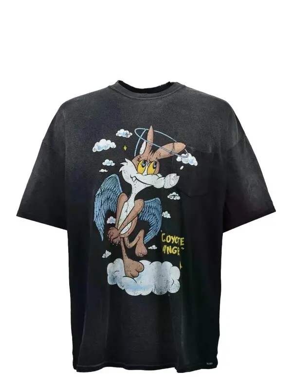 KAMIYA Coyoye Angel T-shirt - Black