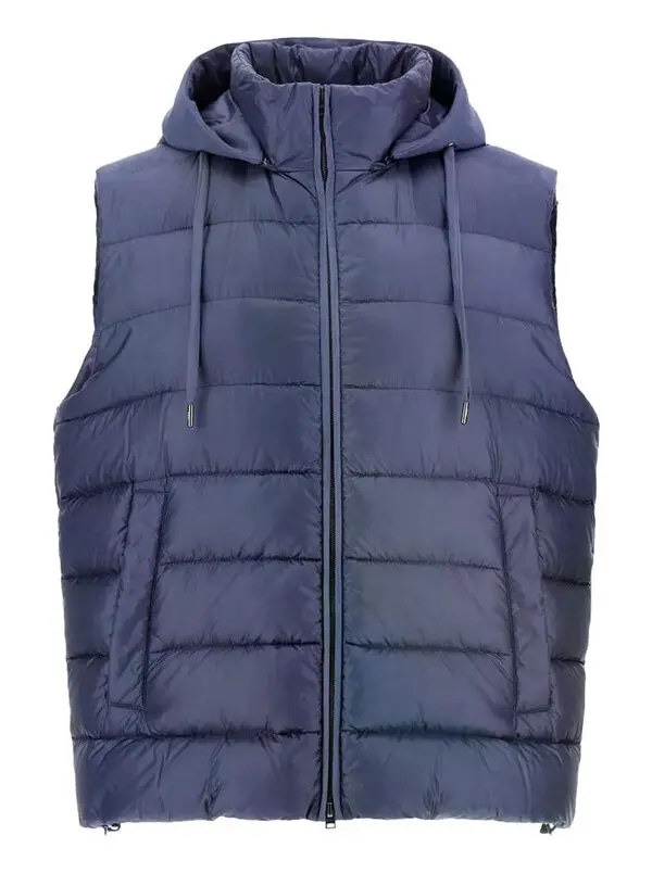 Herno Padded Gilet - Blue