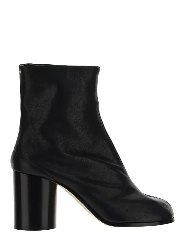 MARGIELA Maison Tabi Ankle Boots - Black