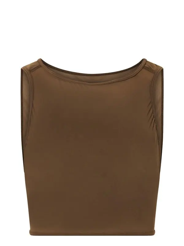 Lululemon Bend This Mesh Sports Bra - Brown