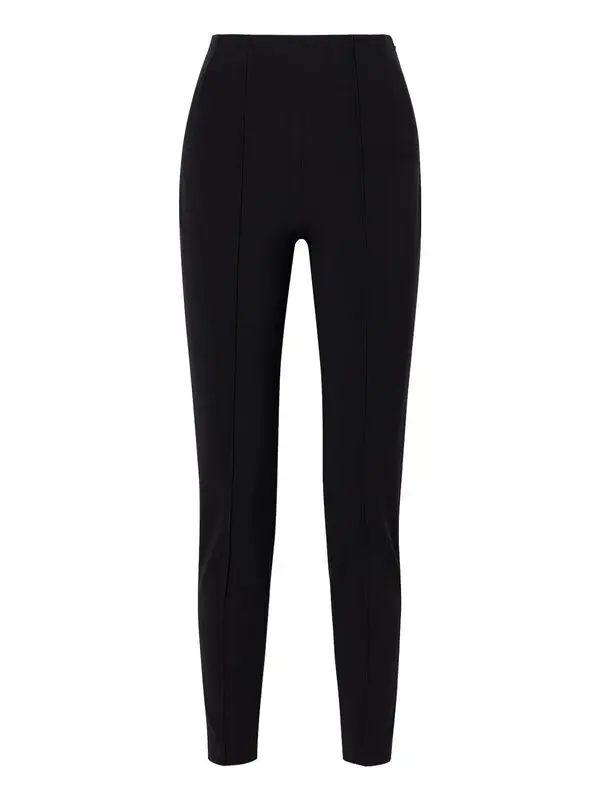 JIL SANDER Stretch-jersey Skinny-leg Pants - Black