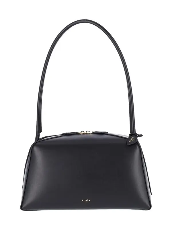 Alaïa Le Bouledogue" Shoulder Bag - Black