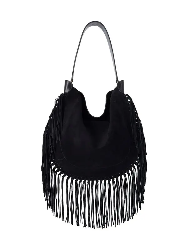 Isabel Marant Étoile Oksan Soft Suede Bag - Black