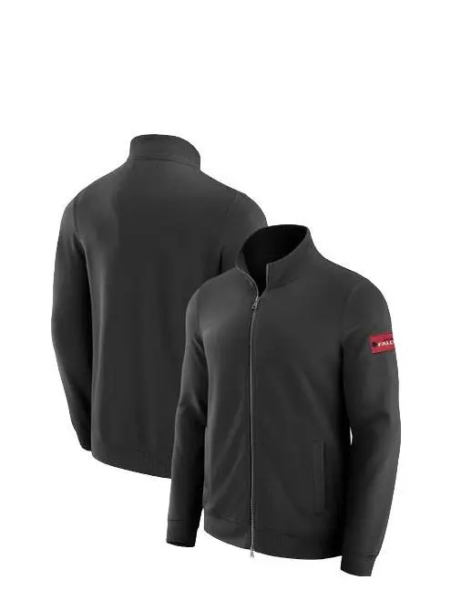 J. PALMER Atlanta Falcons Qb1 Full-zip Sweatshirt - Black