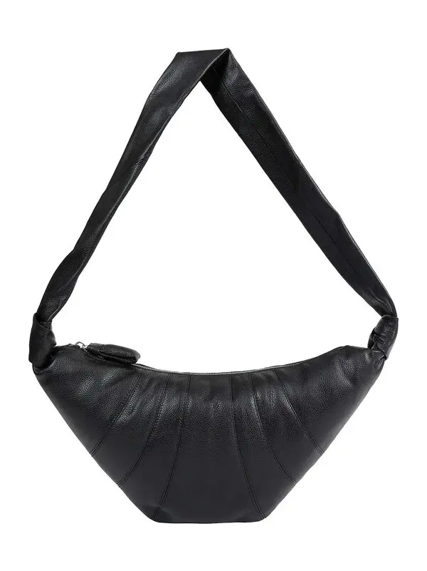 LEMAIRE Medium Croissant Bag - Black