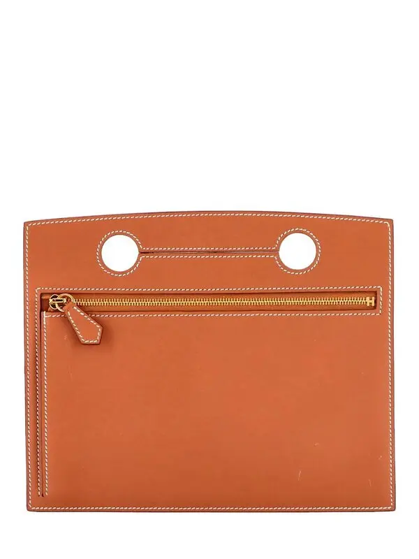 Hermès 25 Backpocket Pouch Swift - Brown