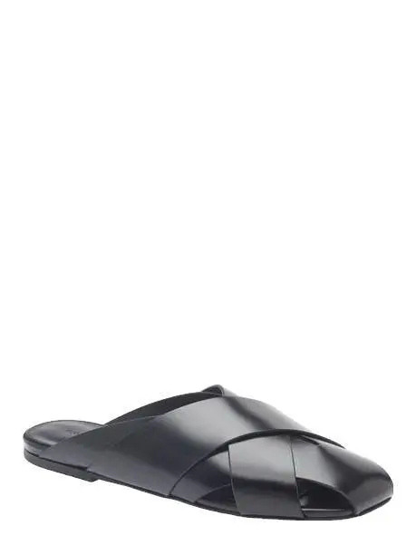 Proenza Schouler Slant Crossover Mule - Black