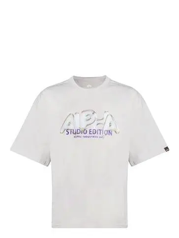 Alpha Industries T-shirt Size Cotton - Grey
