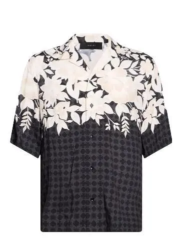 Amiri Shirt Size Viscose - Black