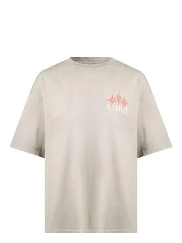 Amiri T-shirt Size Cotton, Elastane - Grey
