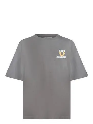 True Religion T-shirt Size Cotton - Grey