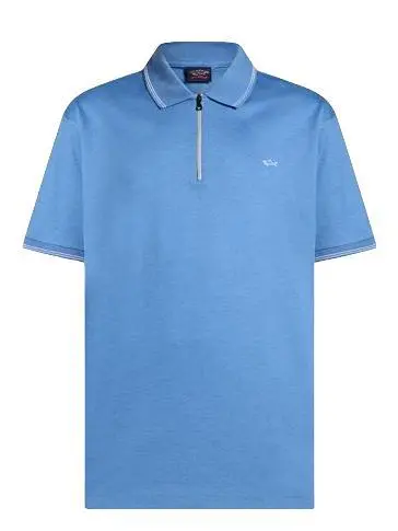 Paul & Shark Polo Shirt Size Cotton - Blue