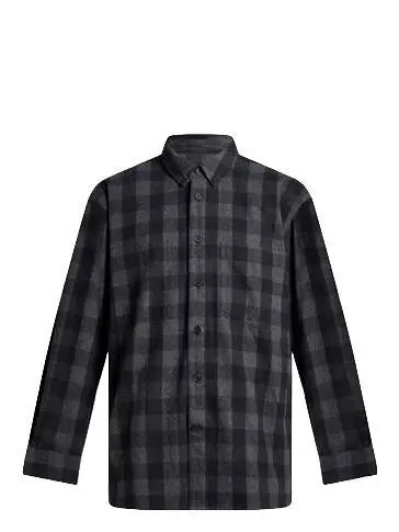 EDITIONS 102 Shirt Charcoal Size Organic Cotton - Grey