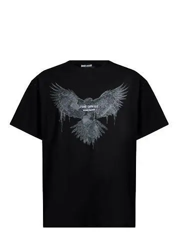 Just Cavalli T-shirt Size Cotton - Black