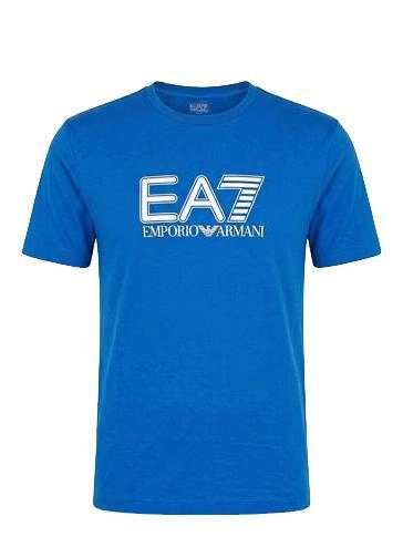 EA7 T-shirt Size Cotton - Blue