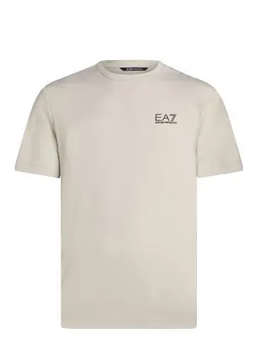 EA7 T-shirt Size Viscose, Polyamide, Elastane - Grey
