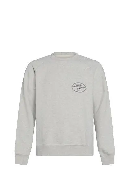 Officine Générale Organic Cotton Sweatshirt - Grey