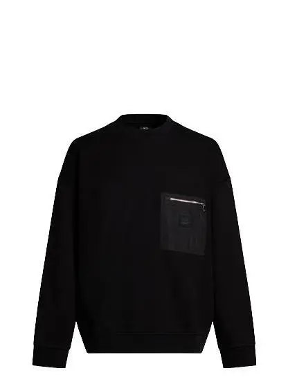 Armani Exchange Crewneck Sweatshirt - Black