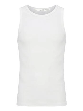 Isabel Benenato Tank Top Size Cotton, Modal - Ivory
