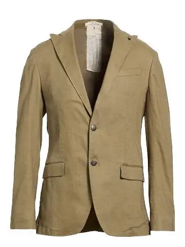 MESSAGERIE Blazer Size Linen, Viscose, Elastane - Green